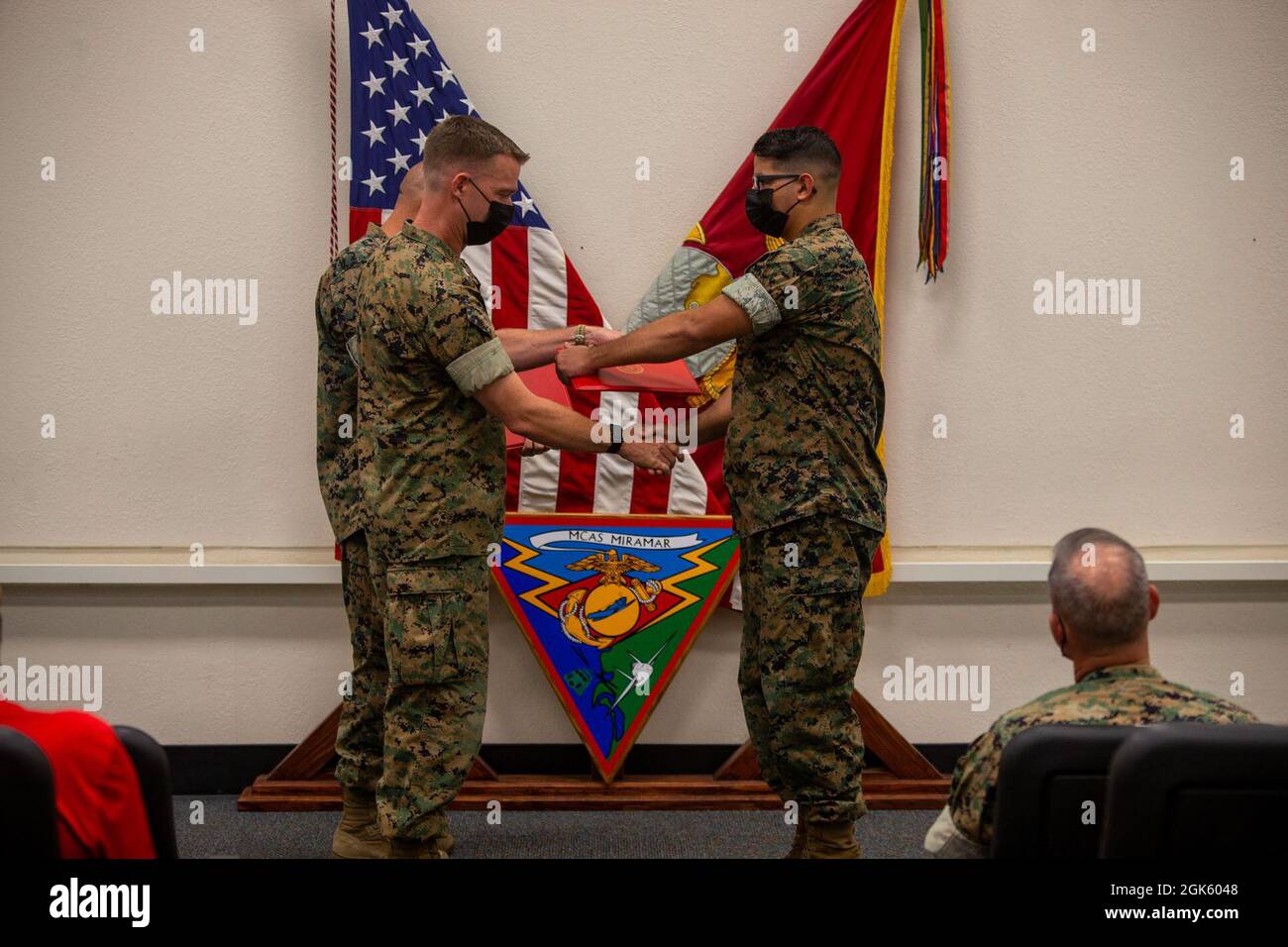 U. S. Marine Corps Col. Thomas M. Bedell, the commanding officer of ...