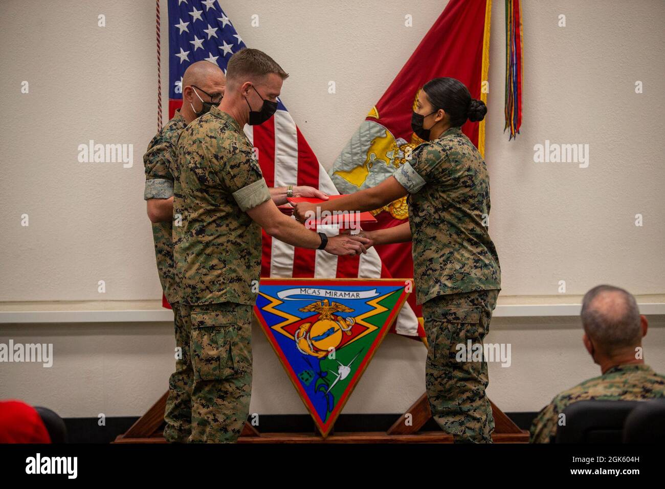 U. S. Marine Corps Col. Thomas M. Bedell, the commanding officer of ...
