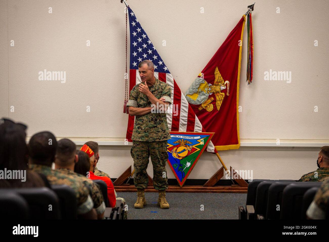 U.S. Marine Corps Maj. Gen. Bradford J. Gering, the commanding general ...