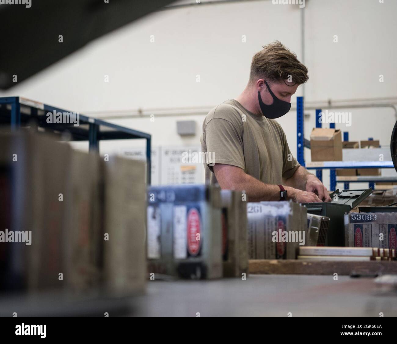 U.S. Air Force Senior Airman Tyler Pronobis, 18th Munitions Squadron ...