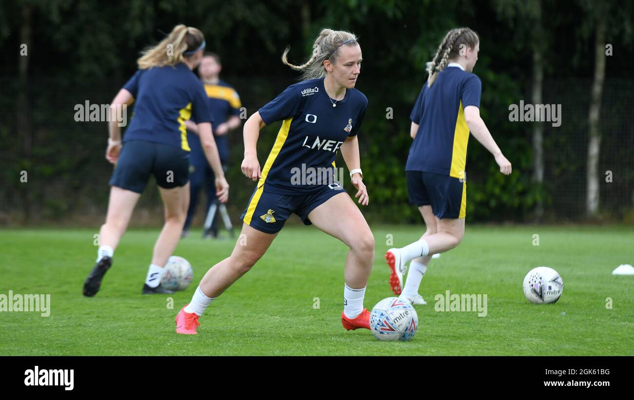 Picture: Andrew Roe/AHPIX LTD, Football, Doncaster Belles Training ...