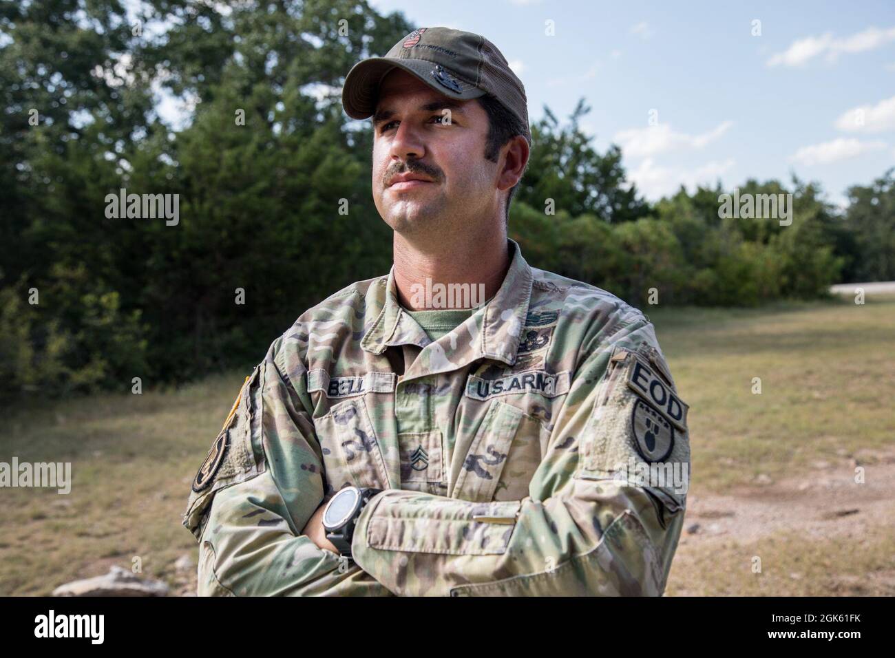 Staff Sgt. Brian Bell, an explosive ordnance disposal technician (89D ...