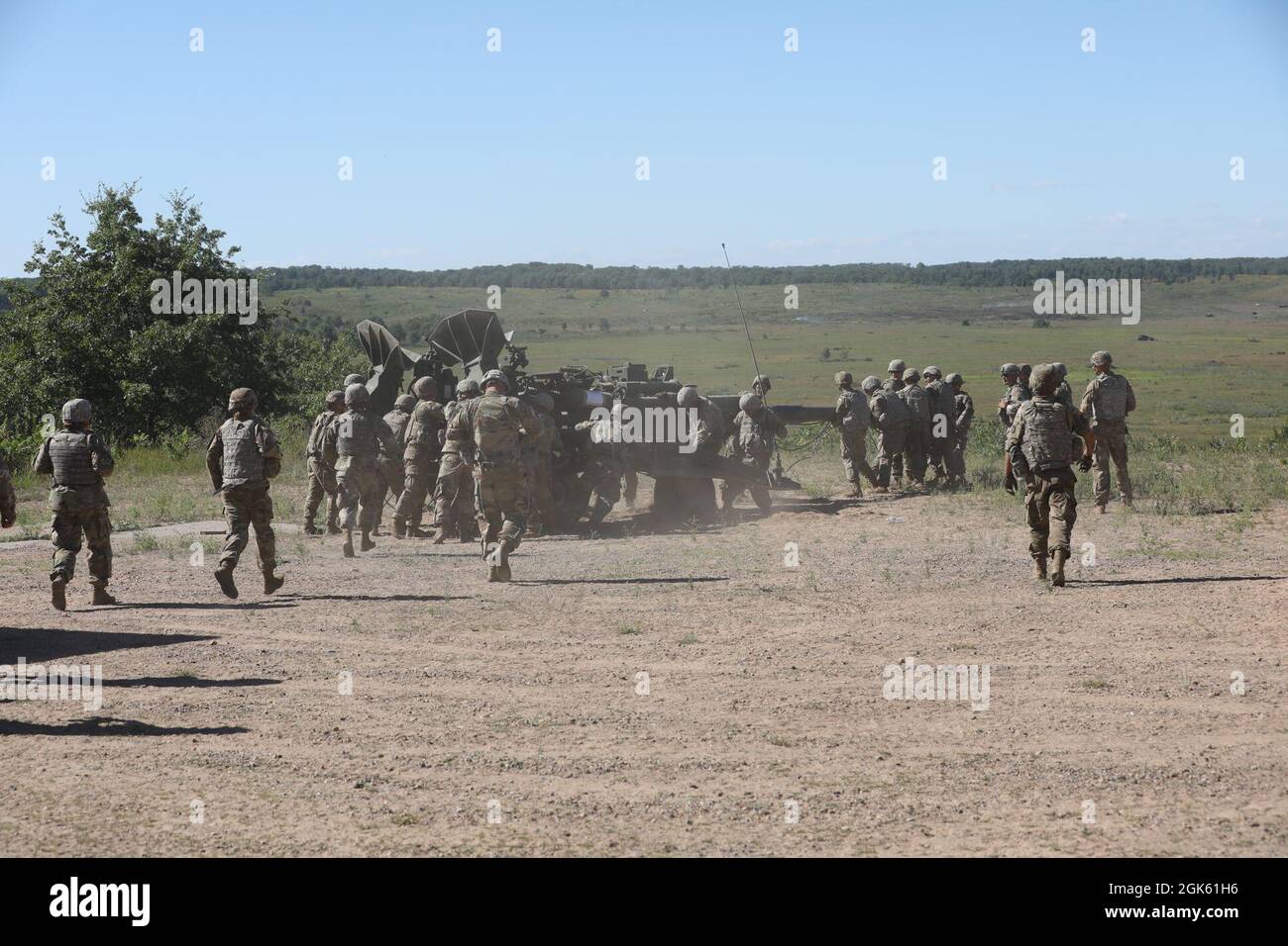 Artillery camp ripley training center hi-res stock photography and ...