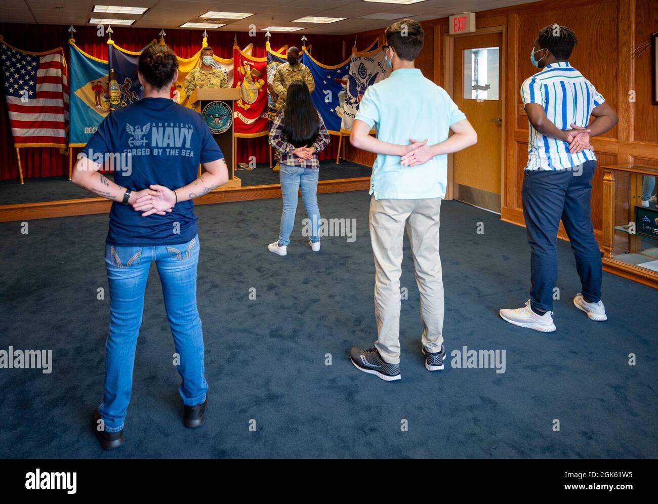 Military enlistment process hi-res stock photography and images - Alamy