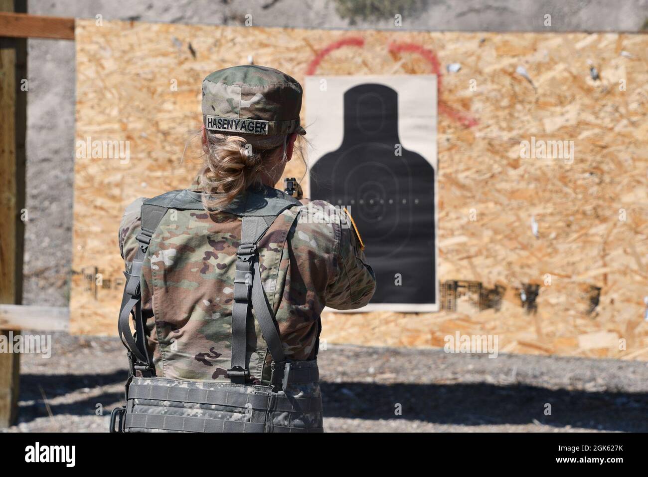 Sgt. Hasenyager with the Montana National Guard Marksmanship Team ...