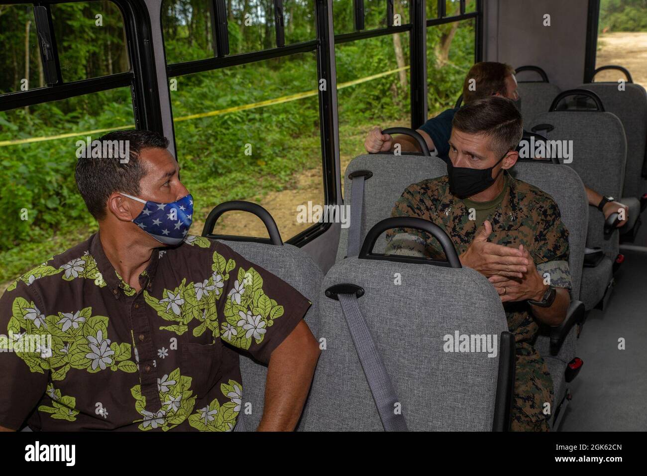 Col. Christopher Bopp, the Marine Corps Base (MCB) Camp Blaz Commanding ...