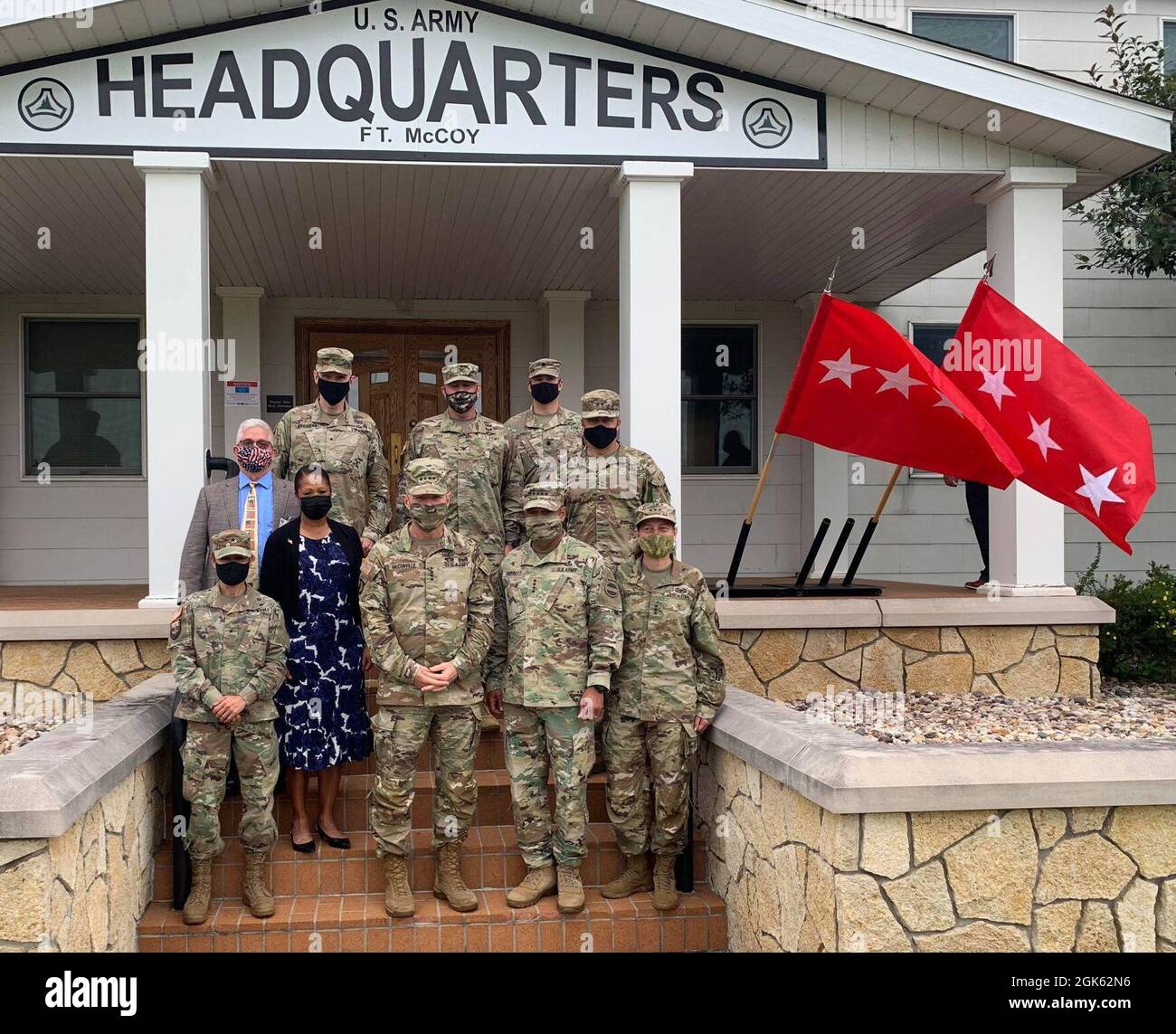 (From left, first row) Brig. Gen. Maria Juarez, deputy commanding ...