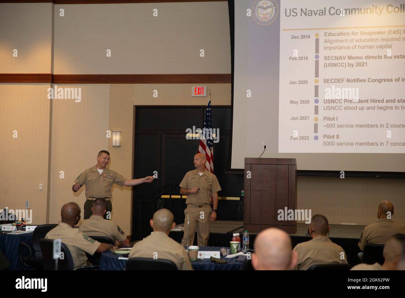 U.S. Marine Corps Sgt. Maj. Michael W. Hensley, Marine Corps University ...