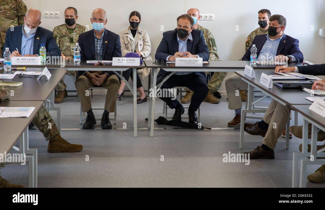 Rep. Adam Smith, Chairman of the House Armed Services Committee, Reps ...