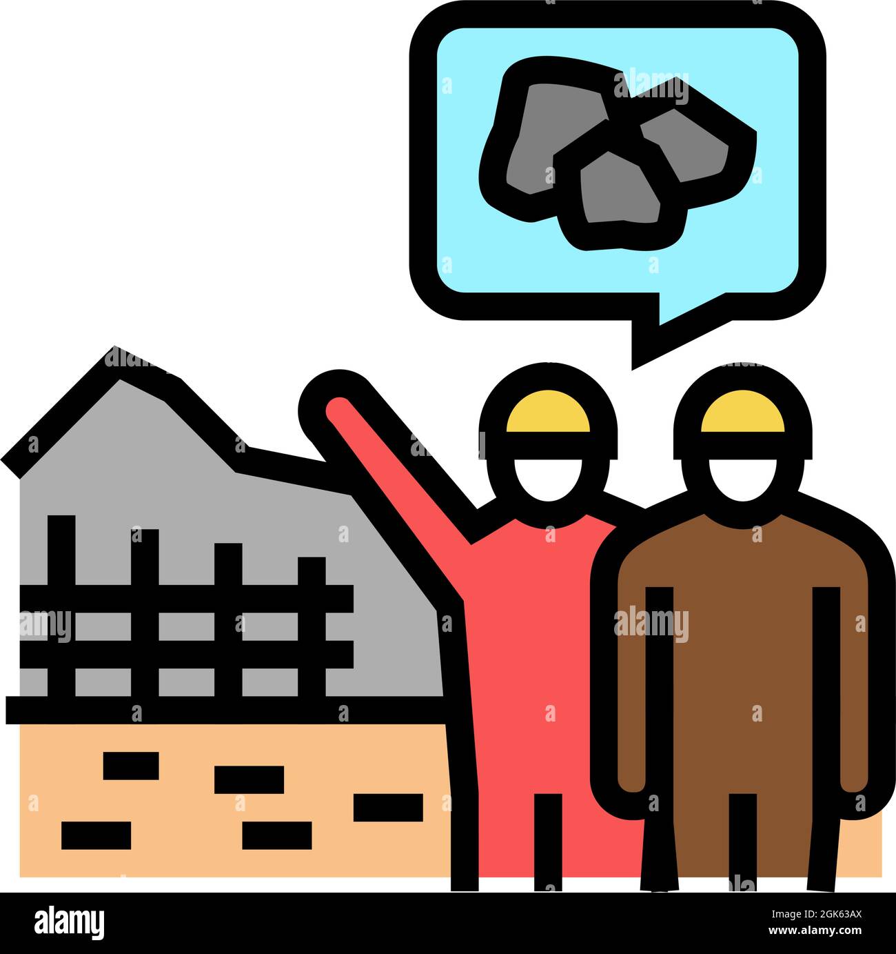 Factory supervision Cut Out Stock Images & Pictures - Alamy