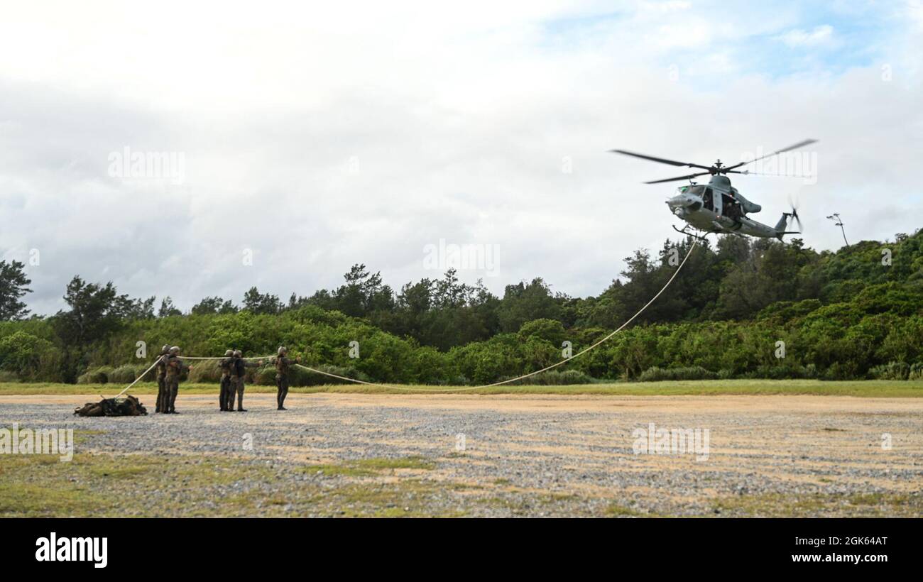 U.S. Marines with 3d Reconnaissance Battalion, 3d Marine Division ...