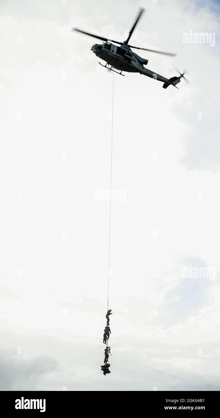 U.S. Marines with 3d Reconnaissance Battalion, 3d Marine Division ...