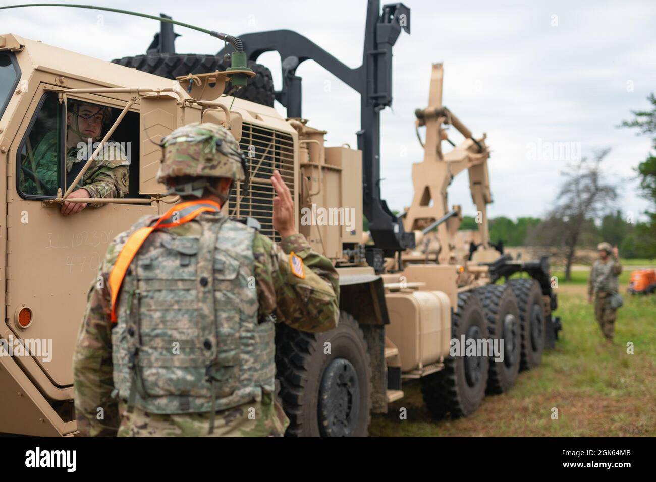 Spc. Mark Symonds, a motor transport operator with the 401st ...