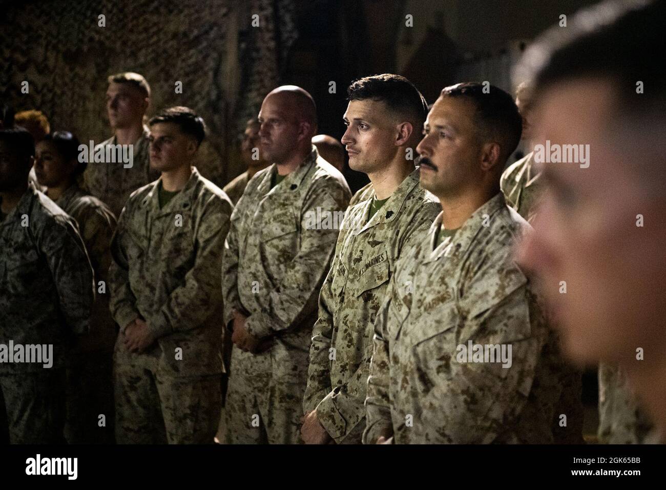 U.S. Marines assigned to the Marine Aerial Refueler Transport Squadron ...