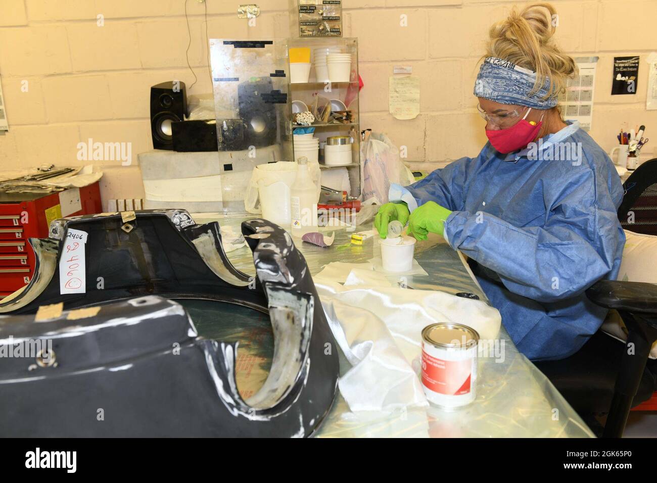 Diane Couch, 573rd Maintenance Support Squadron Plastics and Composite ...