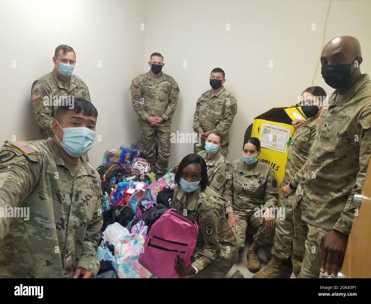 Soldiers from Troop Battalion, Carl R. Darnall Army Medical Center ...