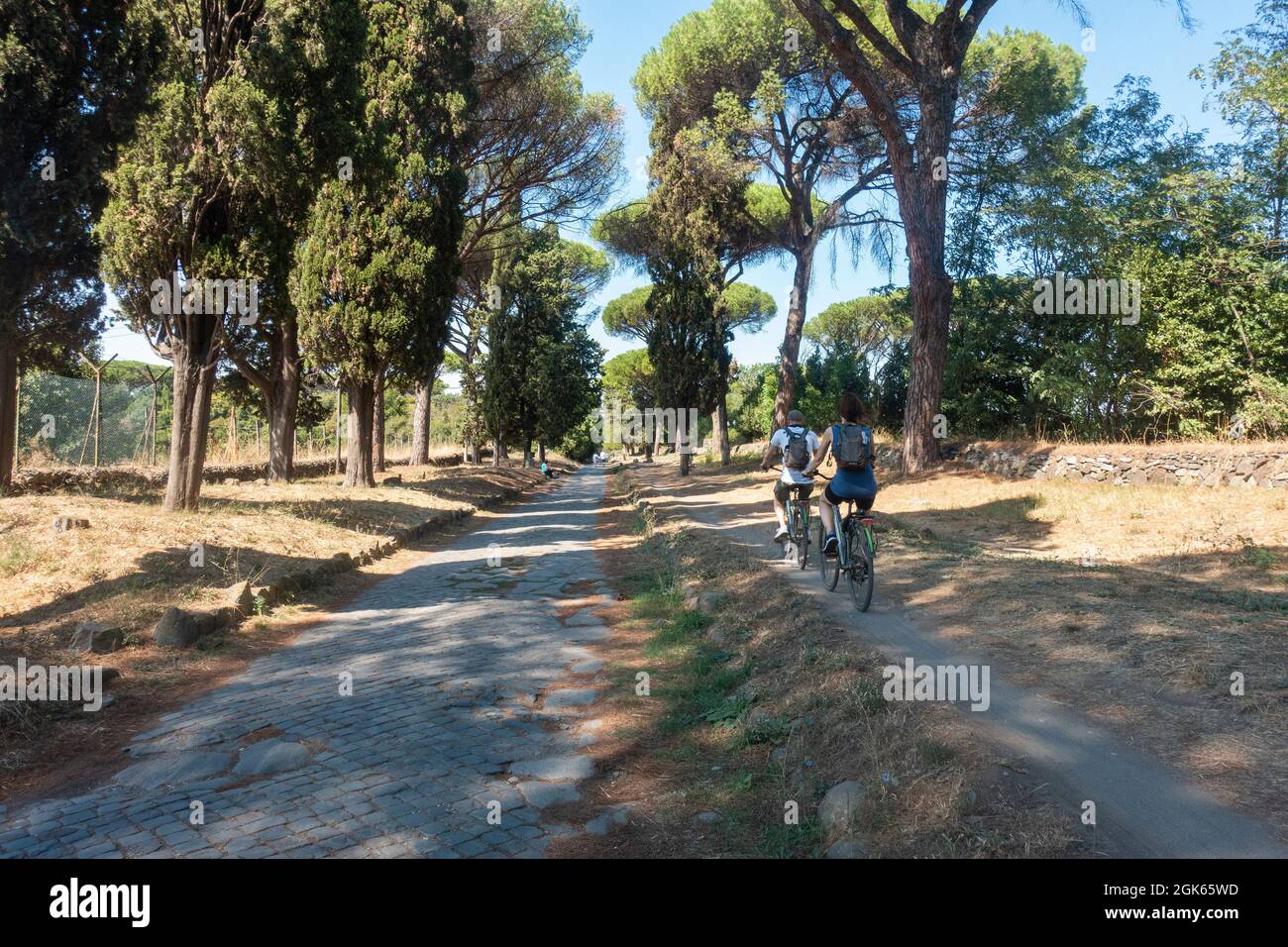 Rome, Italy - Ancient Appian Way Stock Photo - Alamy