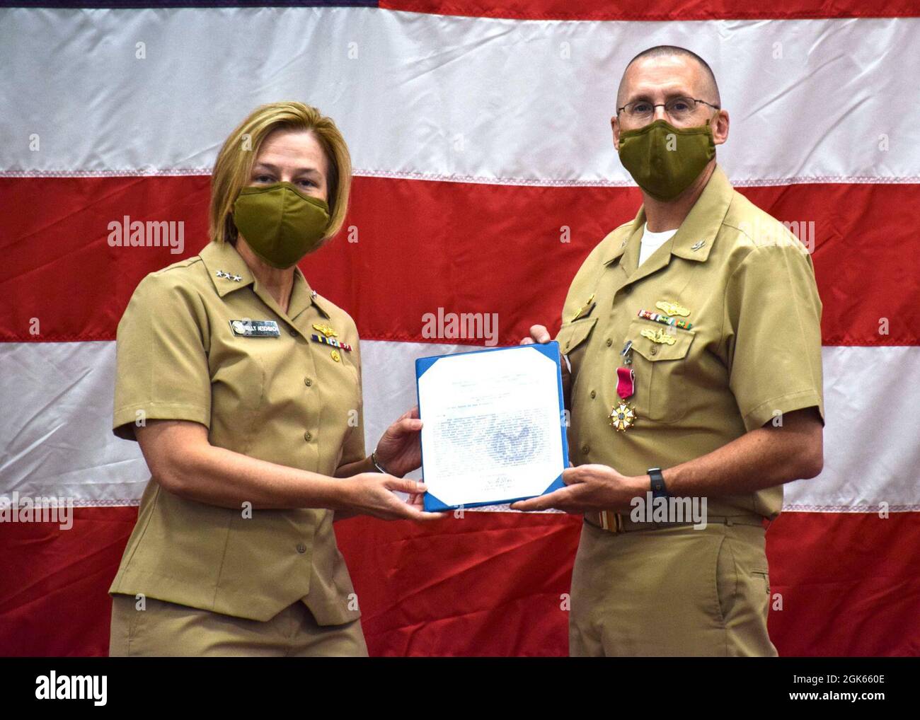 210812-N-N0798-1004 - (NORFOLK, Va.) –Capt. Kinkead receives Legion of ...