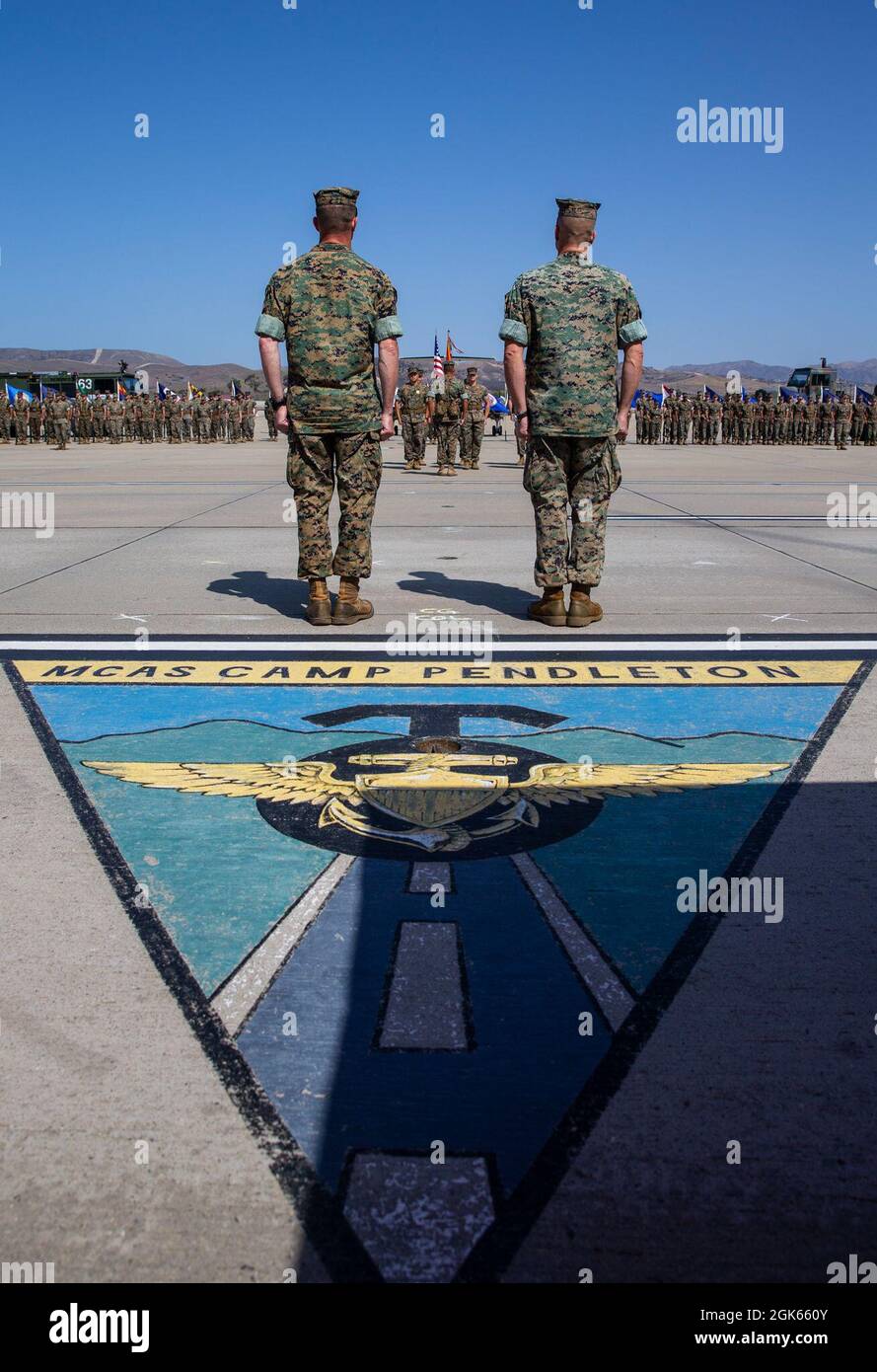 U.S. Marine Col. David B. Moore, the incoming commanding officer of ...