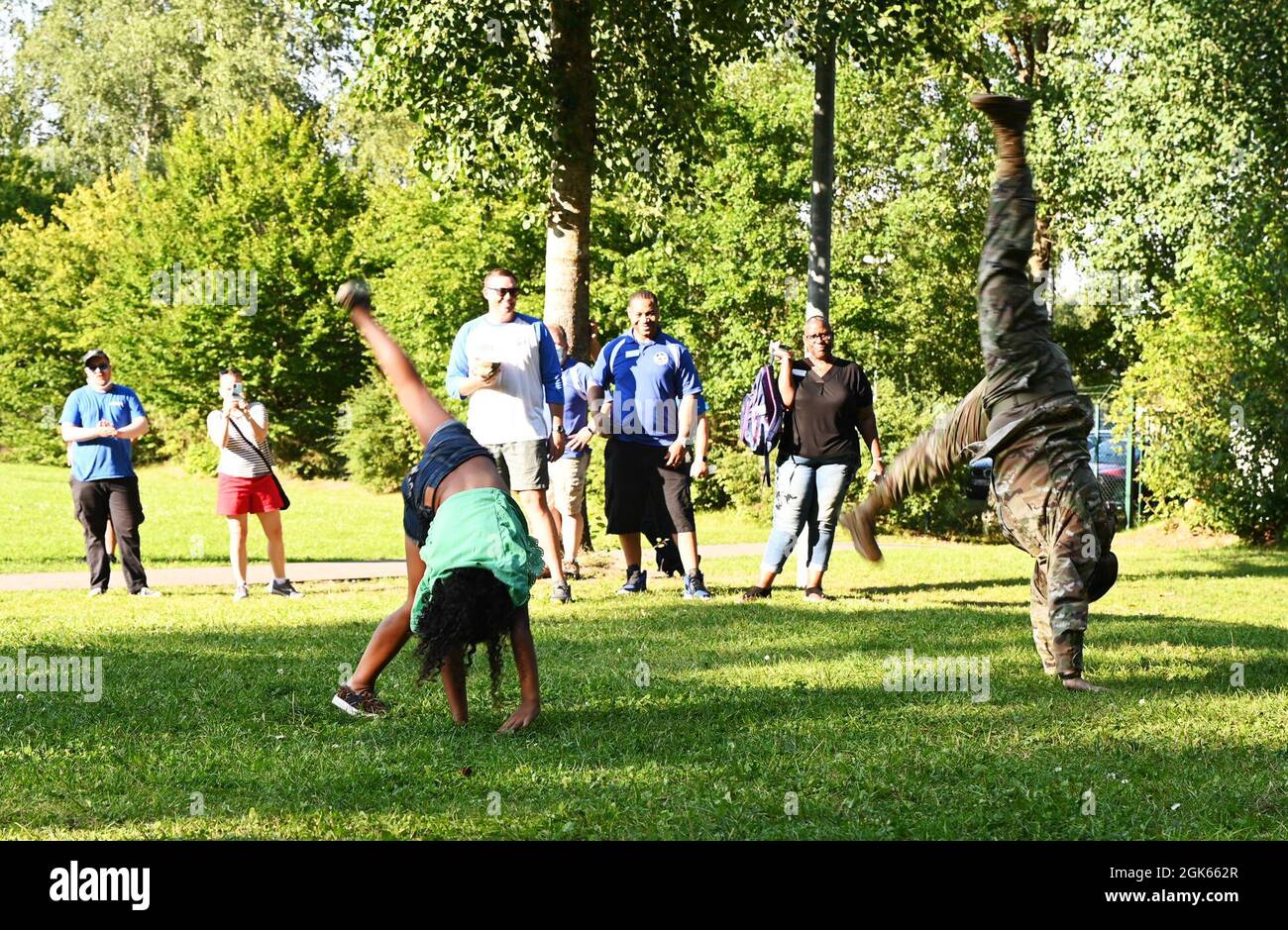 U.S. Air Force Col. Amy Glisson, 86th Mission Support Group commander ...