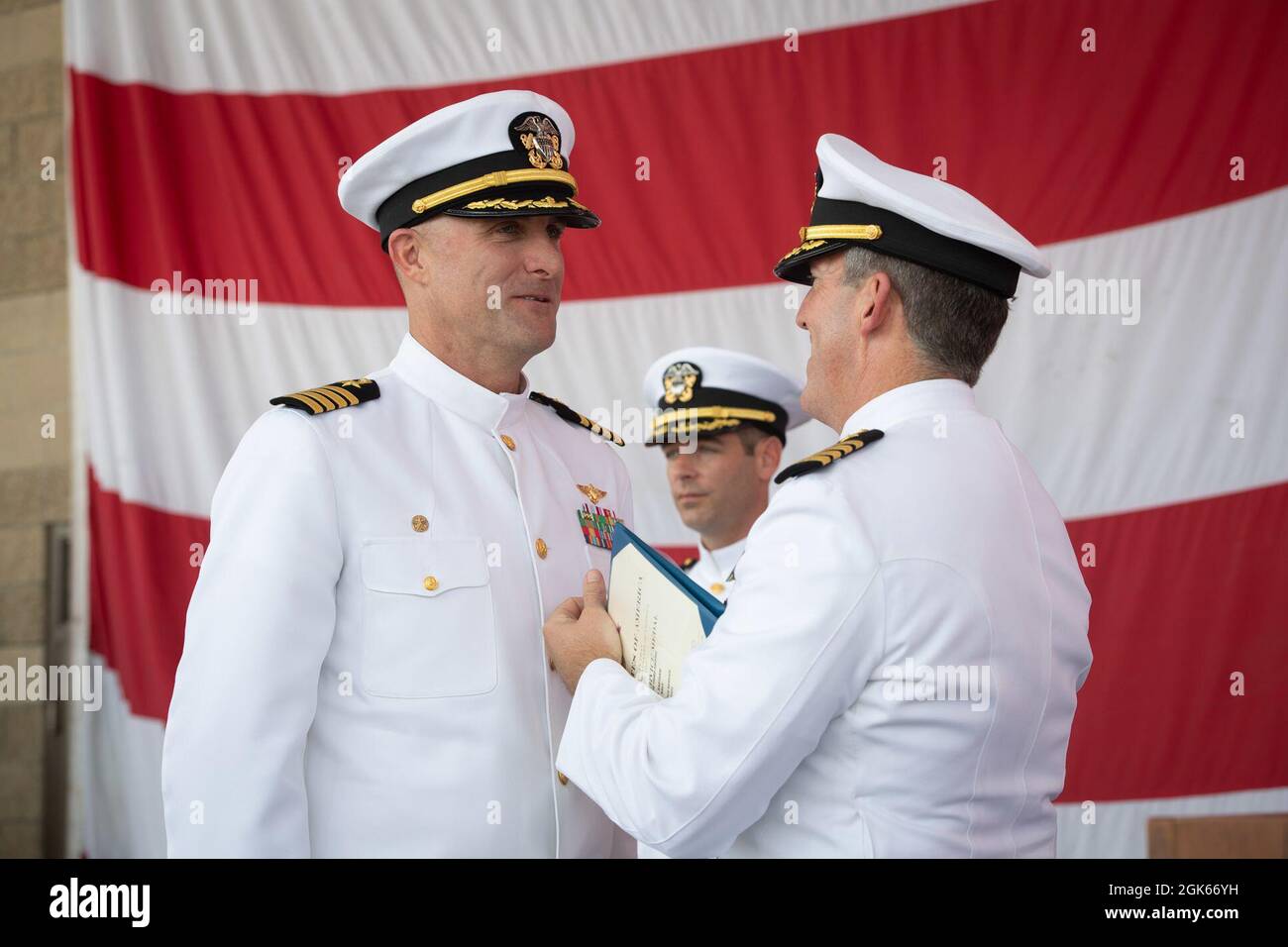 210812-N-EV253-1189 SAN DIEGO (Aug. 12, 2021) – Capt. Sean Rocheleau ...