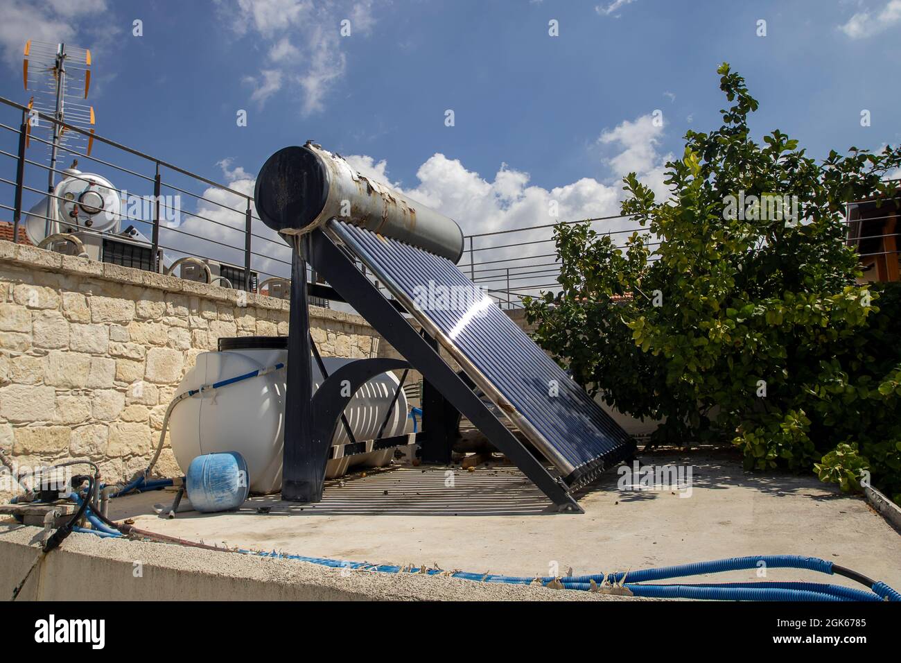 Solar power in cyprus hi-res stock photography and images - Alamy