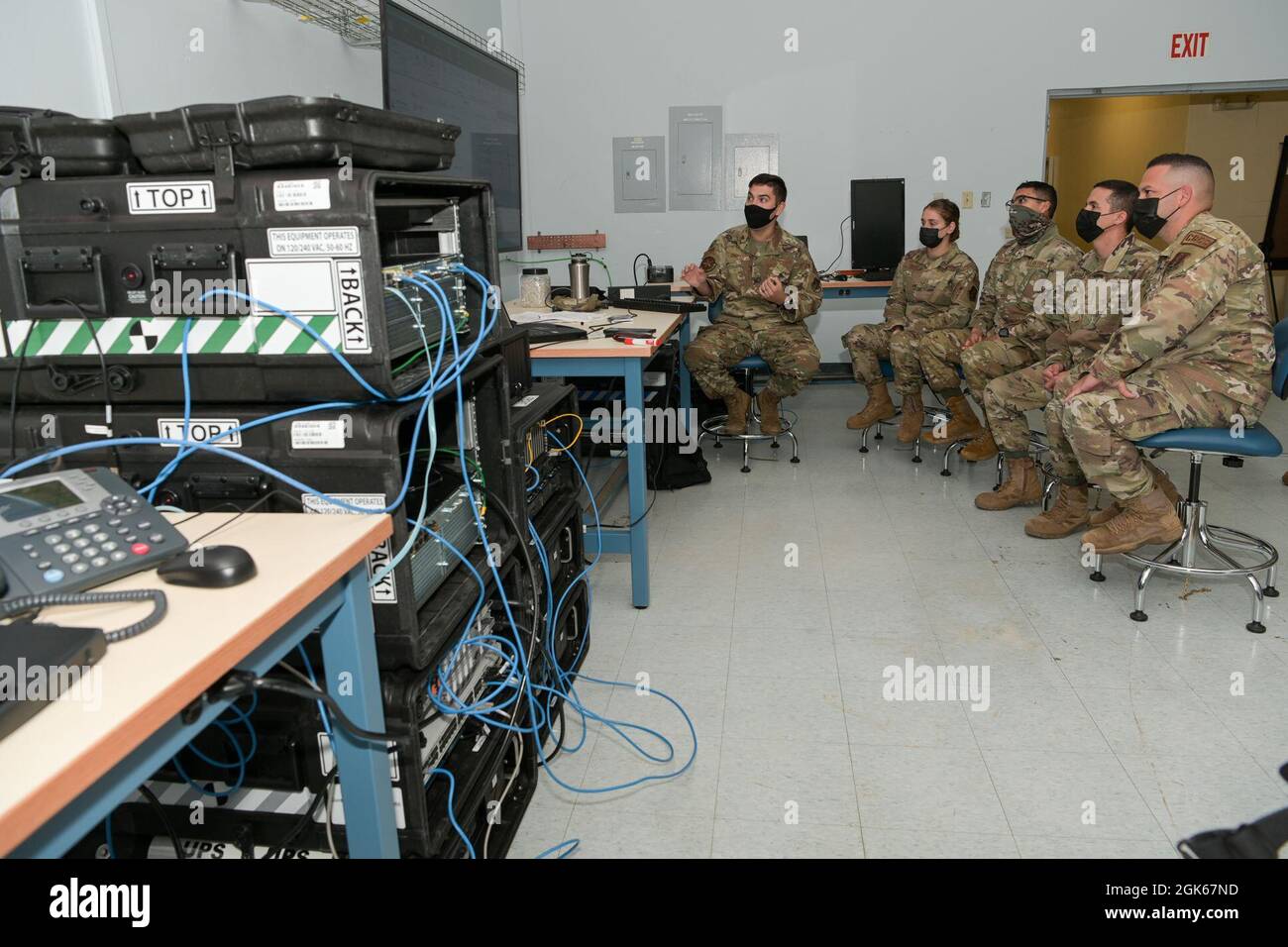 U.S. Air Force Master Sgt. Kory Cooper, the cyber systems operations ...
