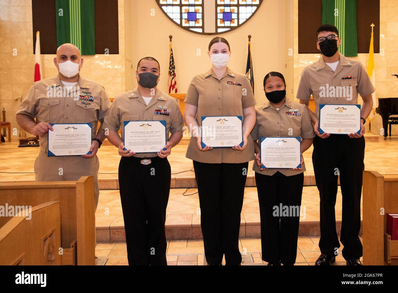 YOKOSUKA, Japan (Aug. 13, 2021) — Members of Commander, Fleet ...