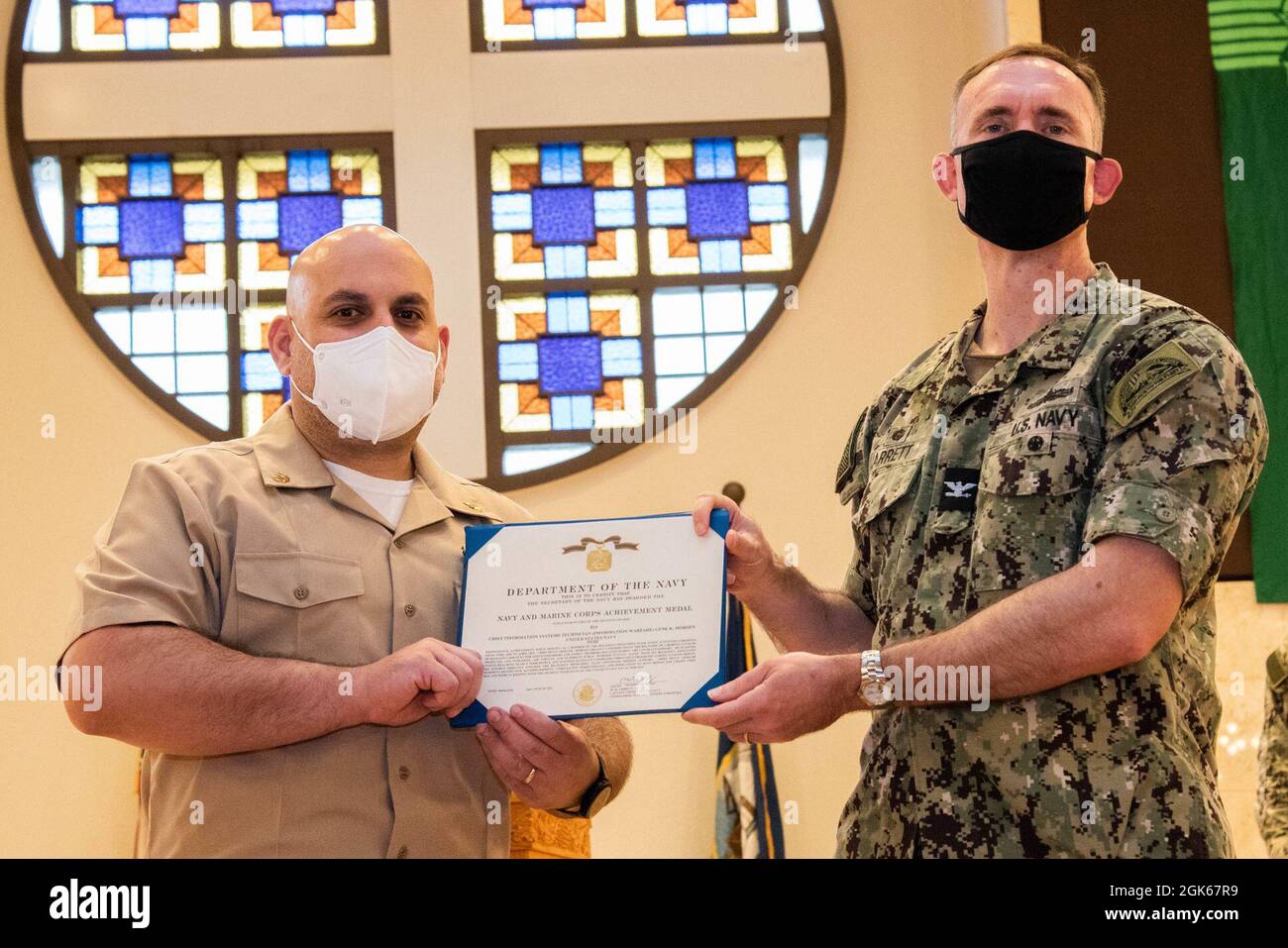 YOKOSUKA, Japan (Aug. 13, 2021) — Members of Commander, Fleet ...