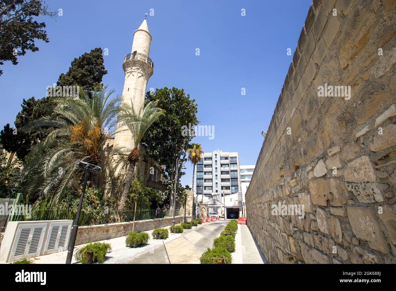 The Djami Kebir Mosque in Larnaca, Cyprus Stock Photo - Alamy