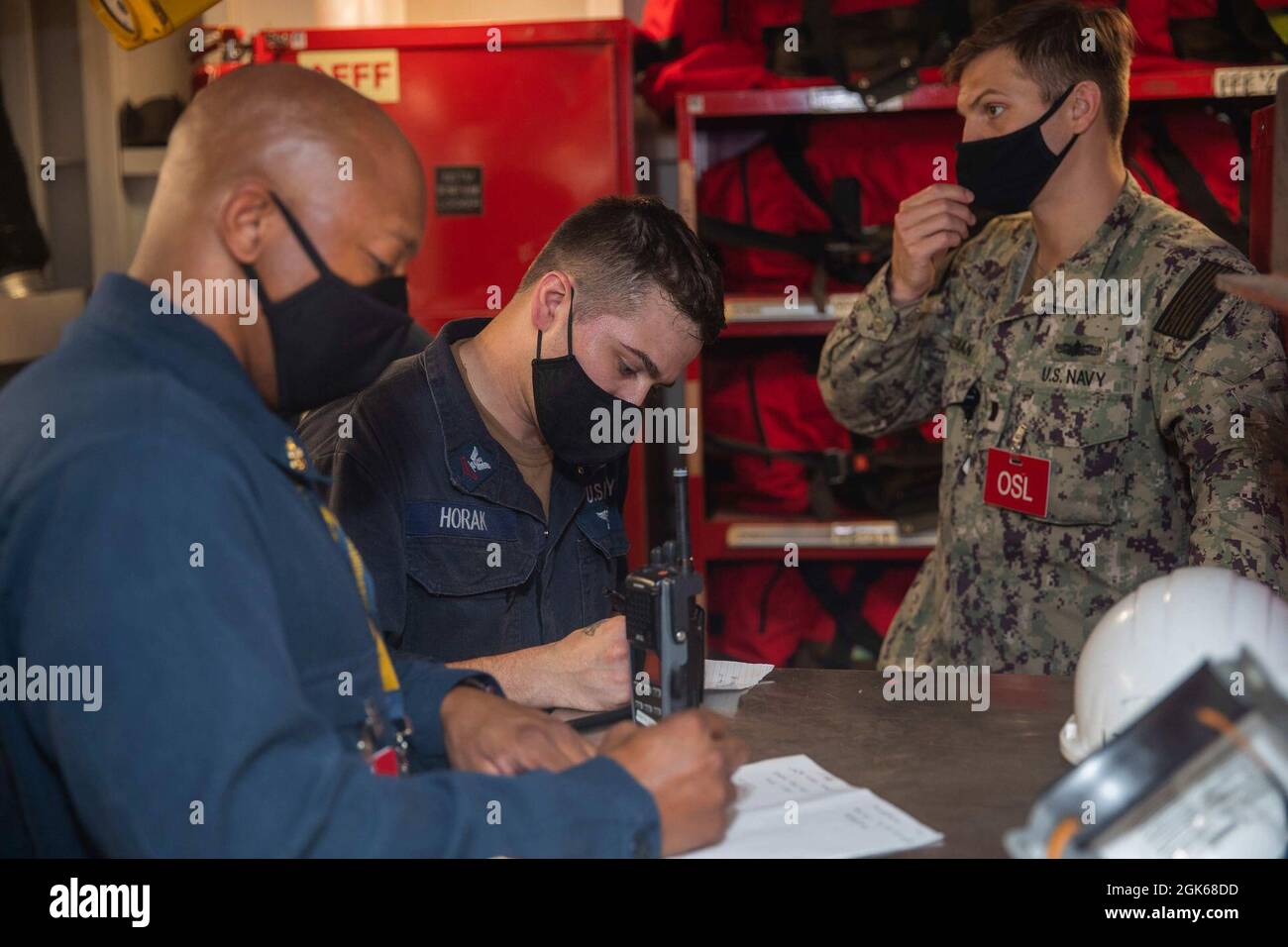 Damage control locker hi-res stock photography and images - Alamy