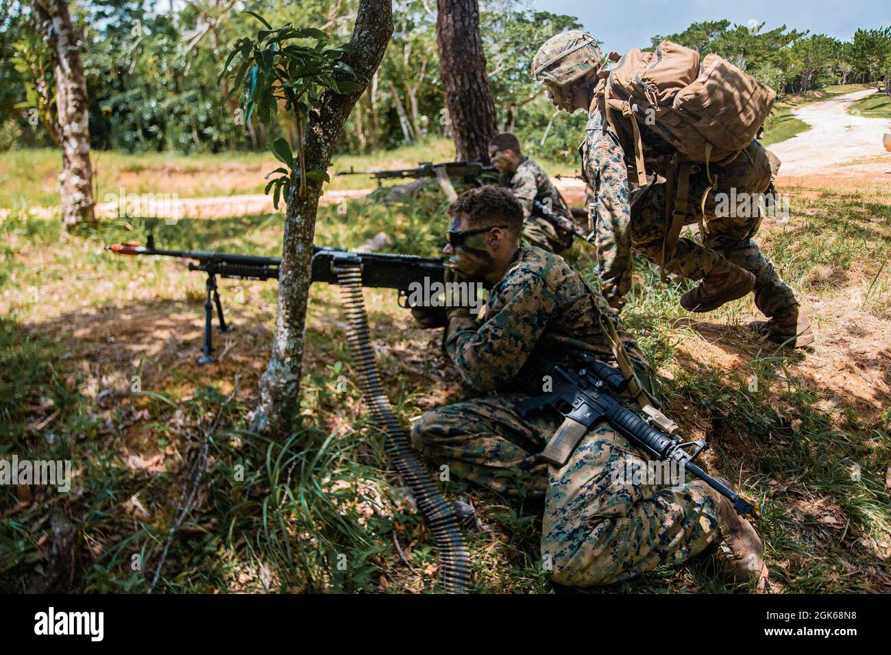 U.S. Marines with 3rd Intelligence Battalion, III MEF Information Group ...