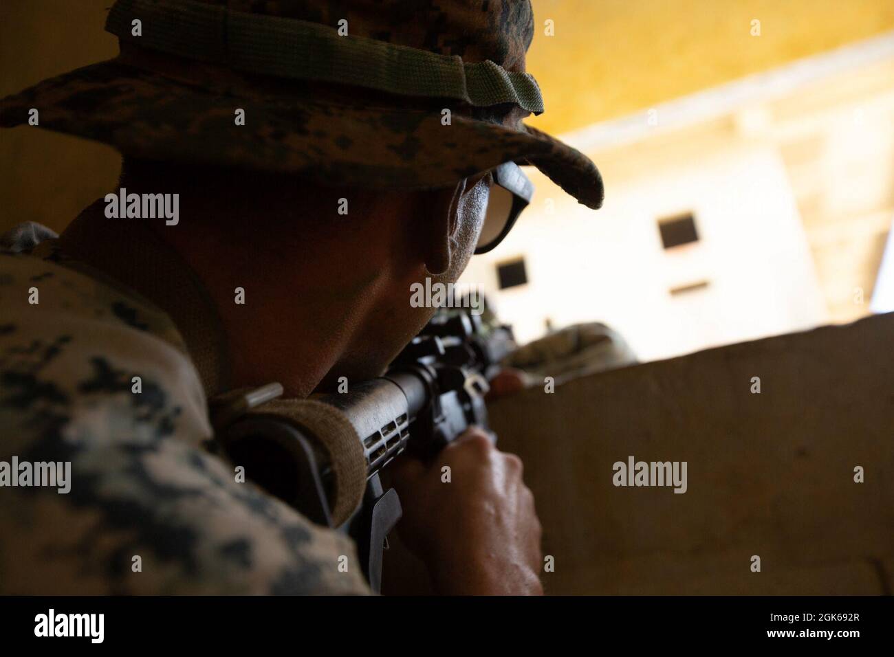 U.S. Marine Corps Lance Cpl. Anthony C. Cuoco a remote sensor operator ...