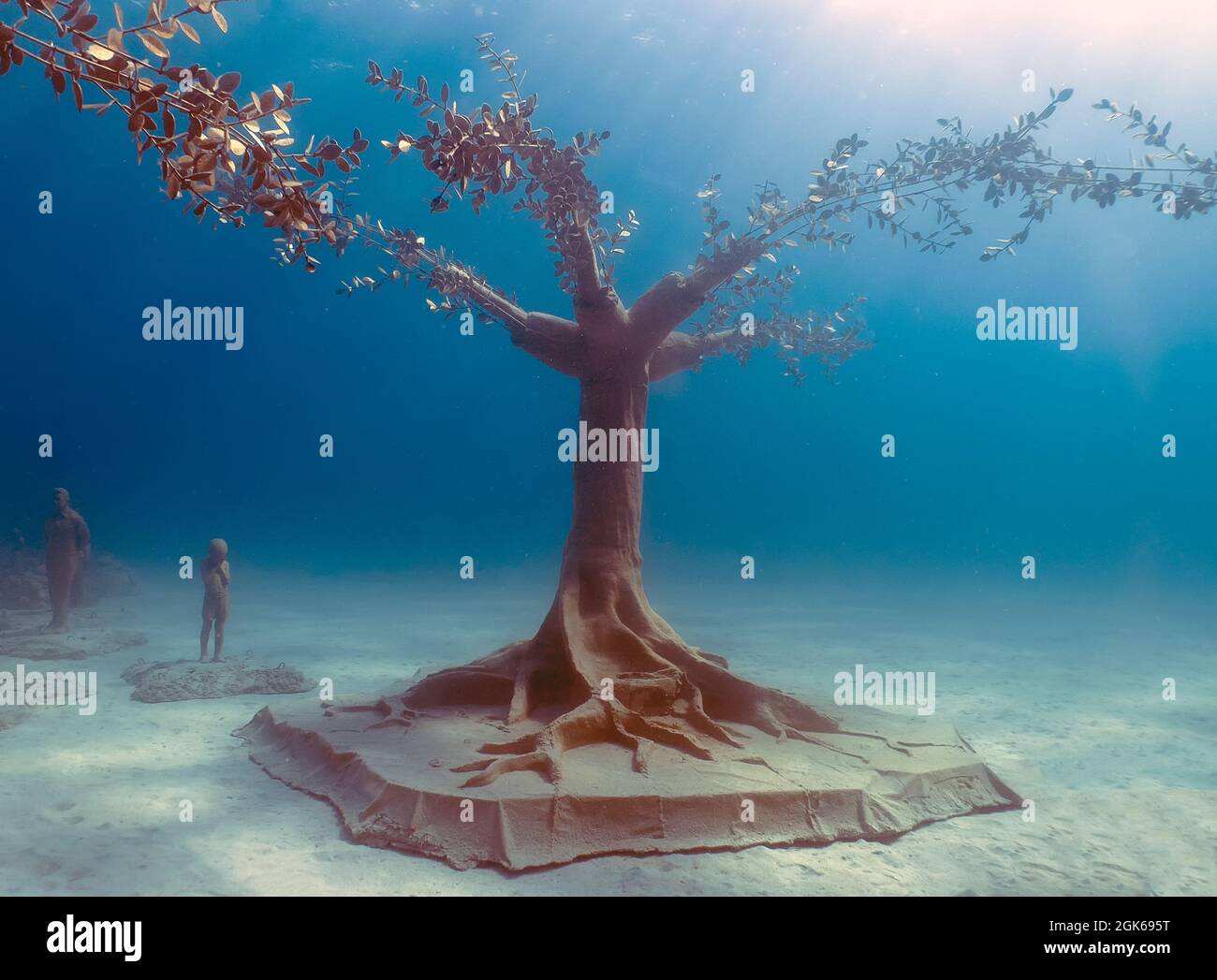 MUSAN - Museum of Underwater Sculpture in Ayia Napa, Cyprus Stock Photo ...