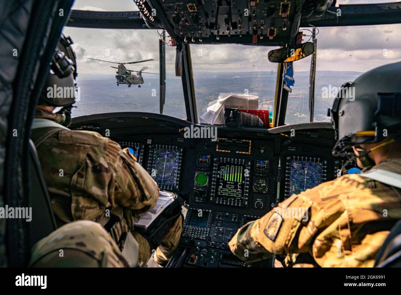 U.S. Army pilots Chief Warrant Officer 2 Kenneth Goethe, assigned to ...