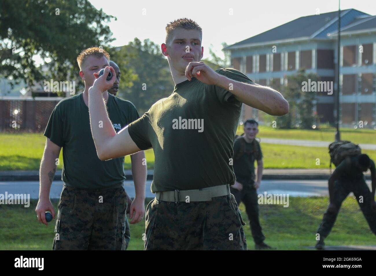 School of infantry east camp geiger marine corps usmc hi-res stock ...