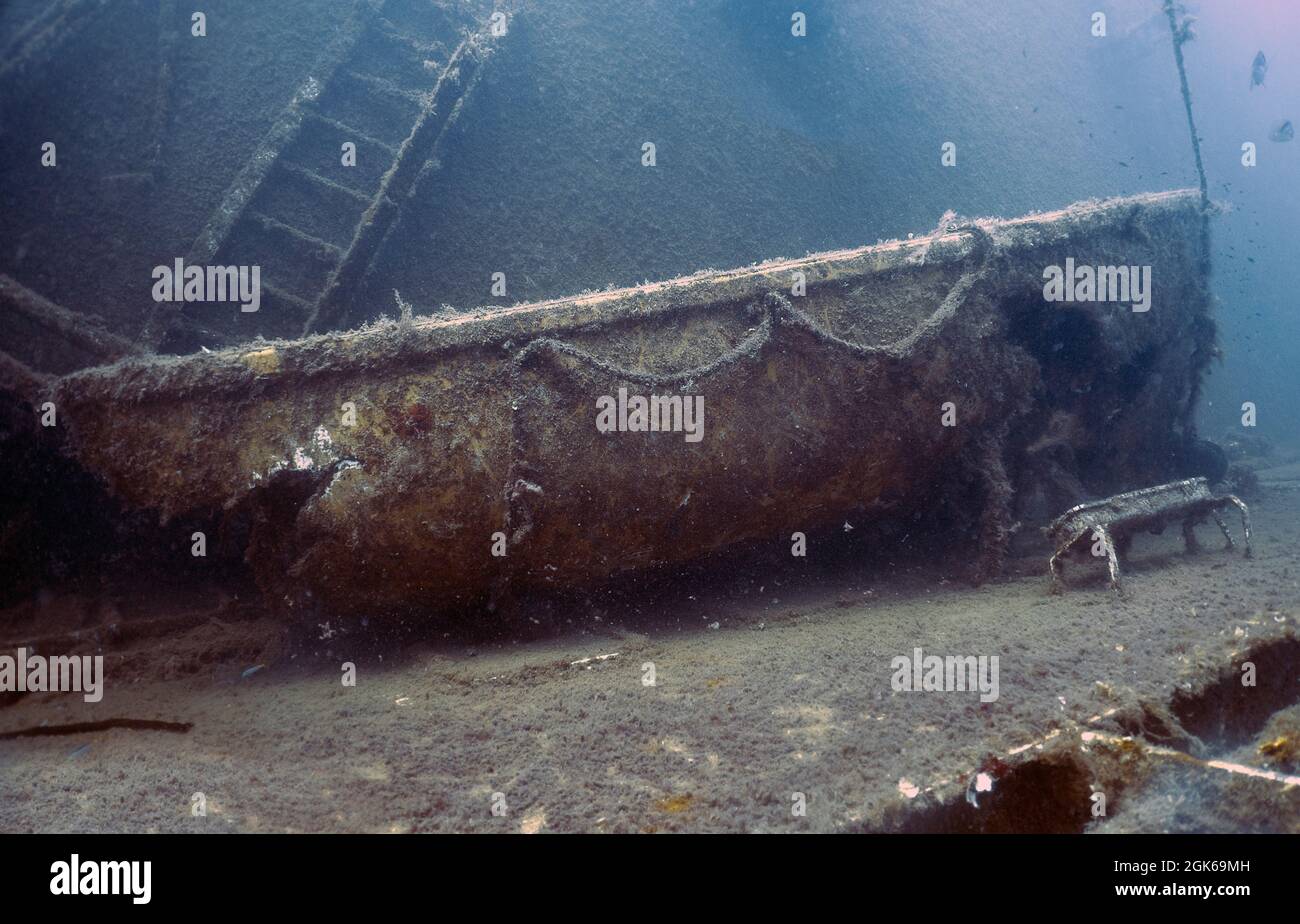 The wreck of the MS Zenobia ferry near Larnaca in Cyprus Stock Photo ...