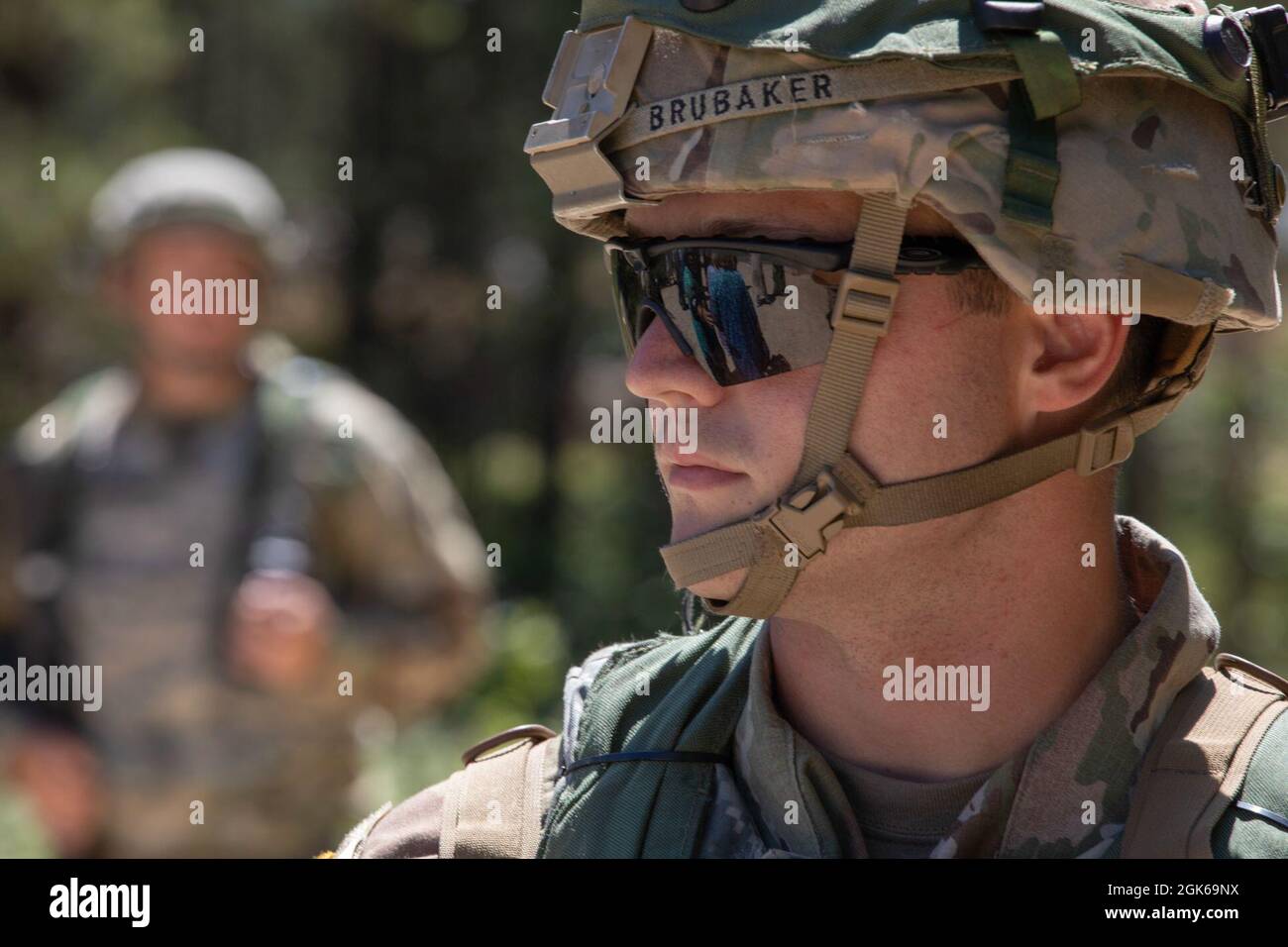 Sgt. Mackenzie Brubaker, a U.S. Army Reserve Soldier from the 18th ...