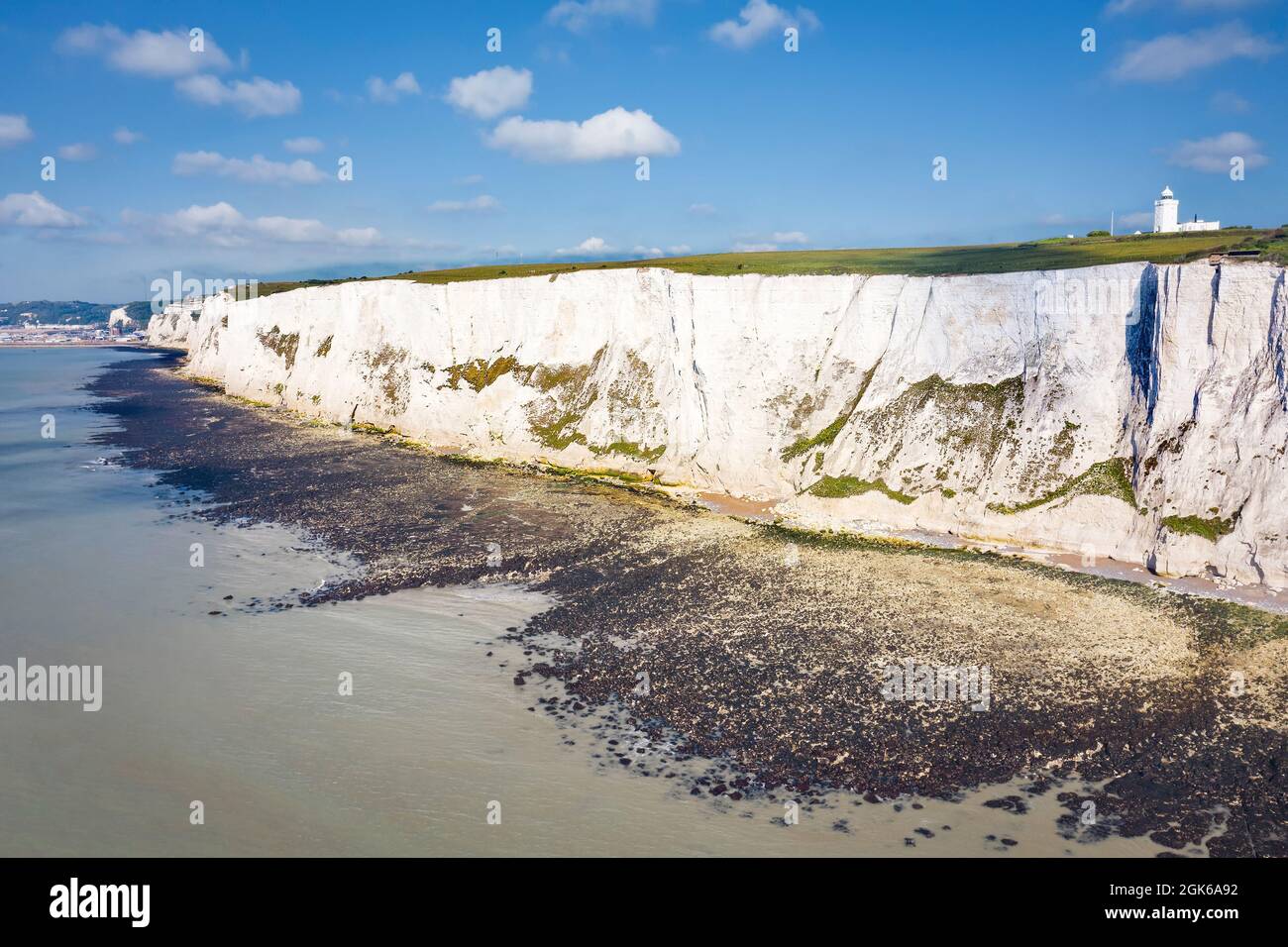 Aerial view chalk cliffs on hi-res stock photography and images - Alamy