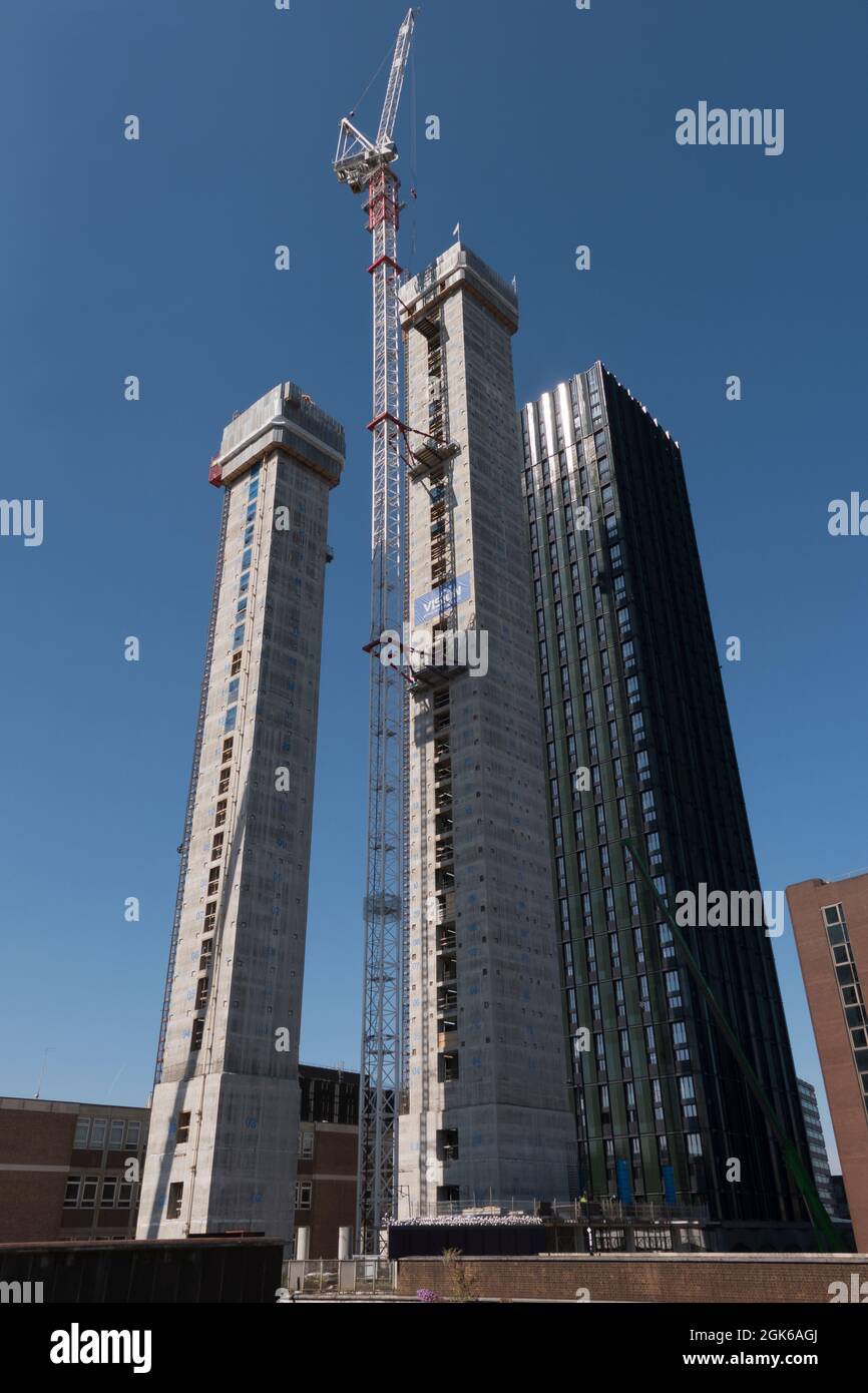 The ever changing skyline of Croydon in Surrey England Stock Photo - Alamy