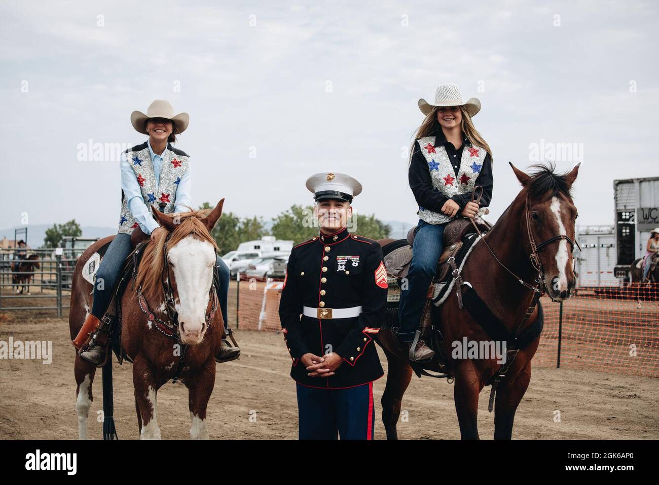 U.S. Marine Corps Sgt. Eric Morales, a recruiter with Recruiting Sub ...