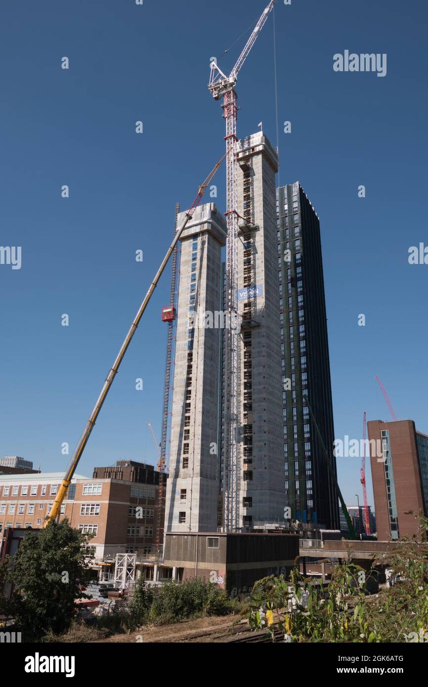 The ever changing skyline of Croydon in Surrey England Stock Photo - Alamy