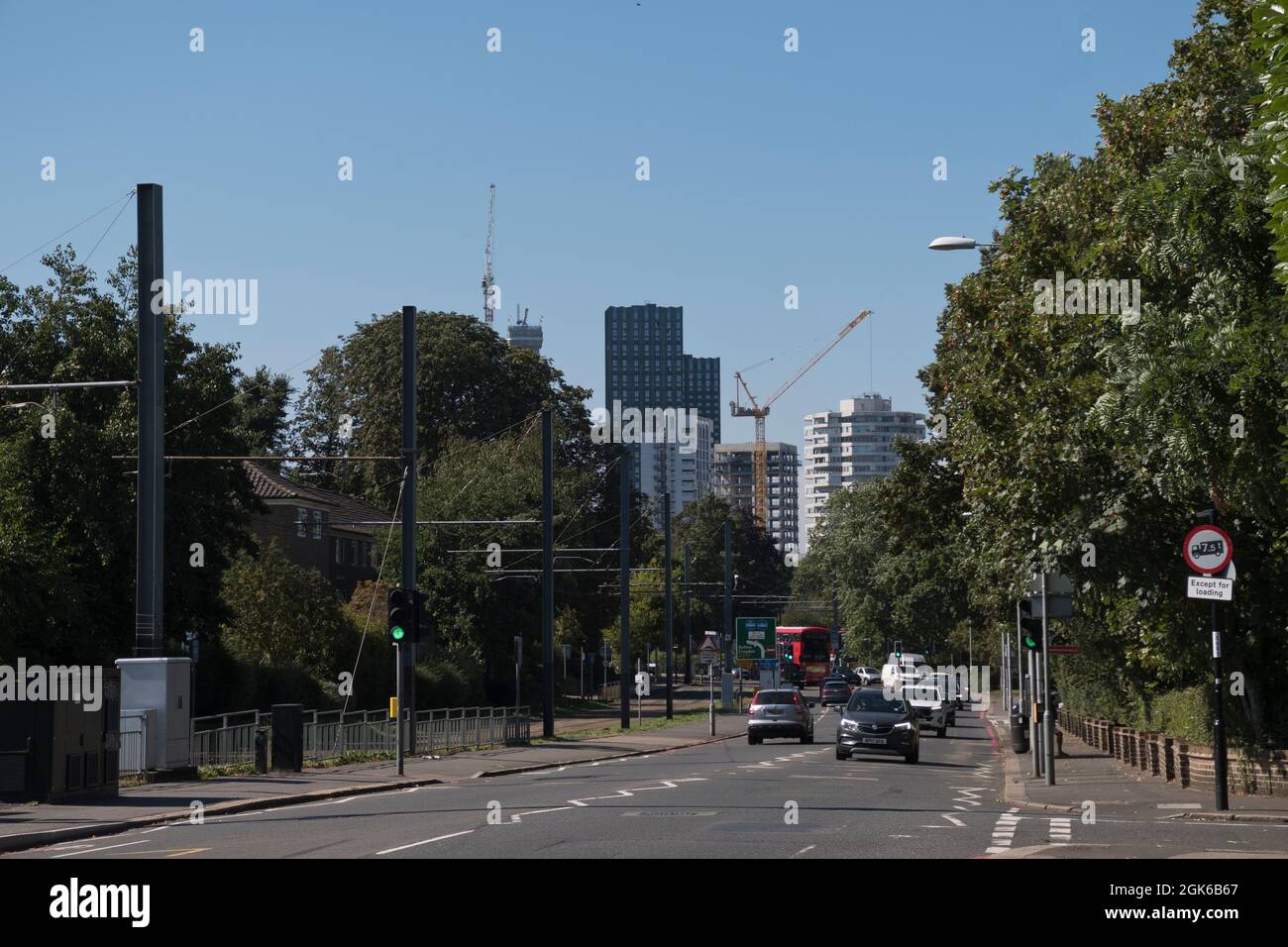 The ever changing skyline of Croydon in Surrey England Stock Photo - Alamy