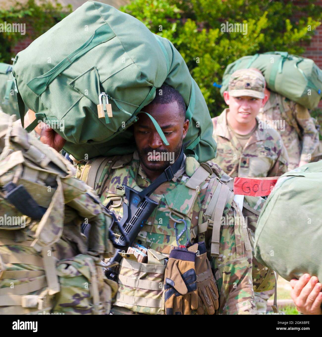 U.S. Army Paratroopers assigned to 82nd Airborne Division prepare ...