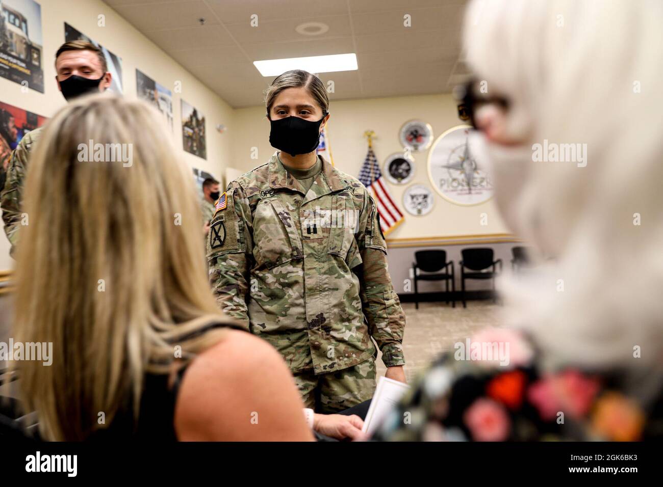 Capt. Michelle Lopez, commander of United States Army Recruiting ...