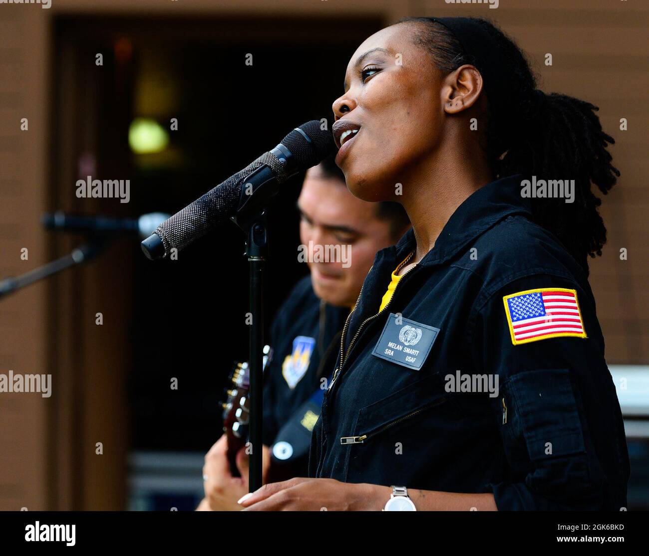 Senior Airman MeLan Smartt and Airman 1st Class Christopher Arellano ...