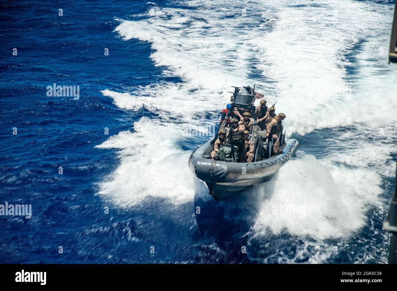PACIFIC OCEAN (Aug. 13, 2021) U.S. Marines with the All Domain ...