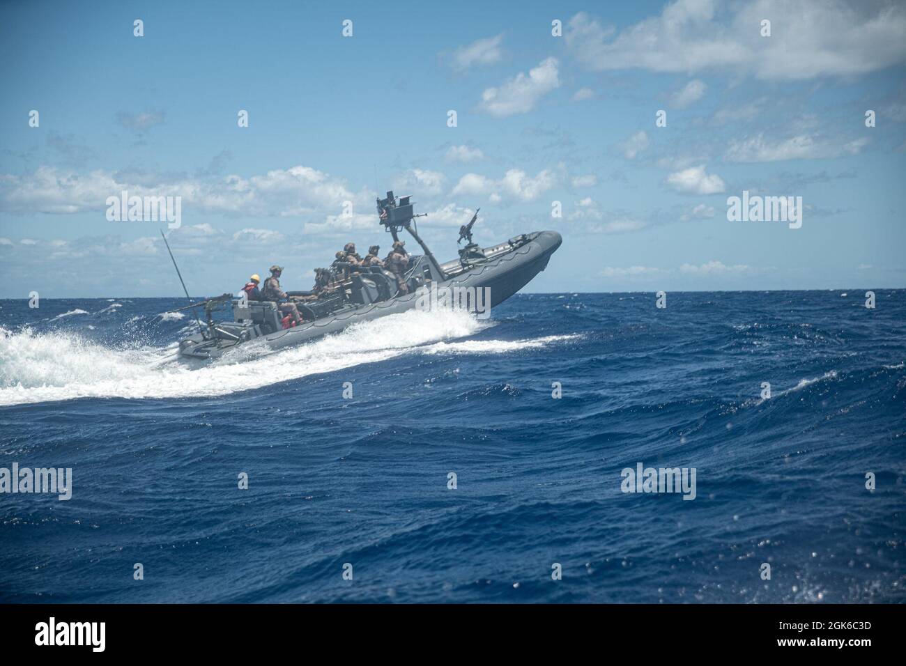 PACIFIC OCEAN (Aug. 13, 2021) U.S. Marines with the All Domain ...