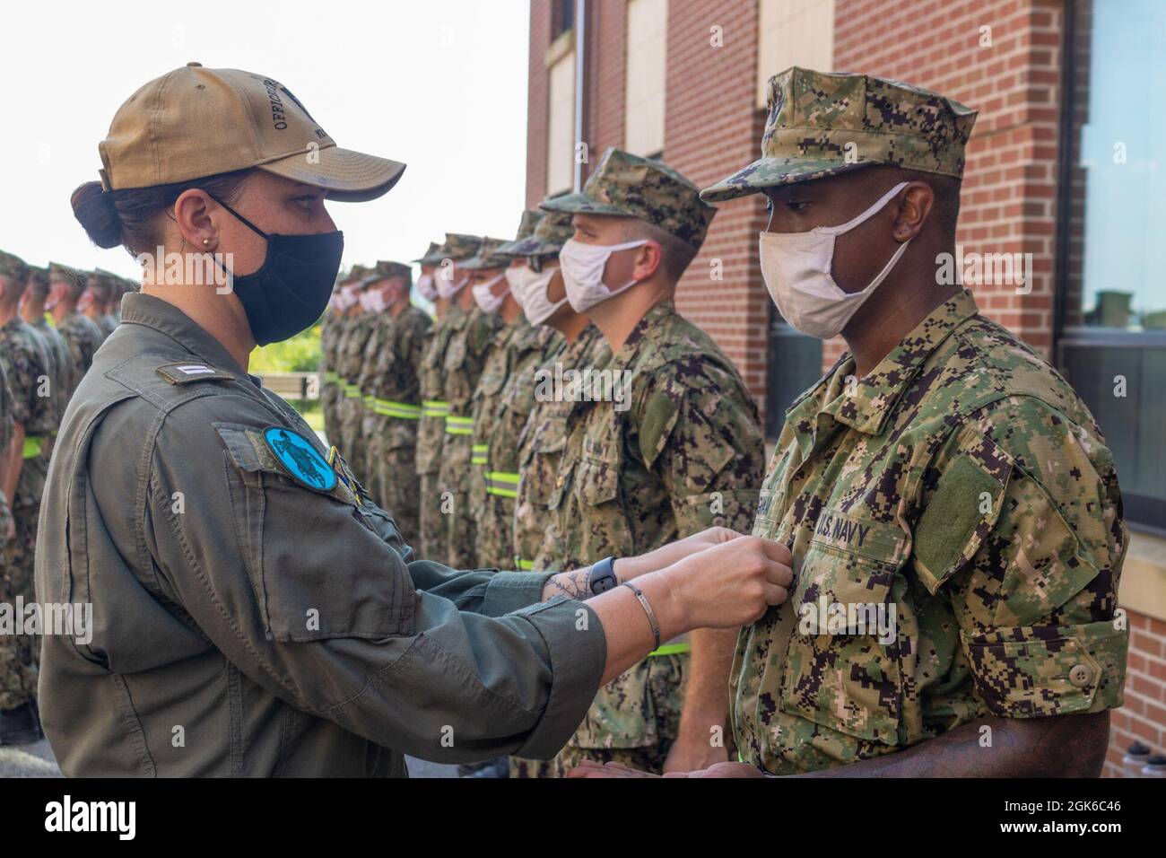 210813-N-NO485-0002 NEWPORT, R.I. (Aug. 13, 2021) Officer Candidate ...