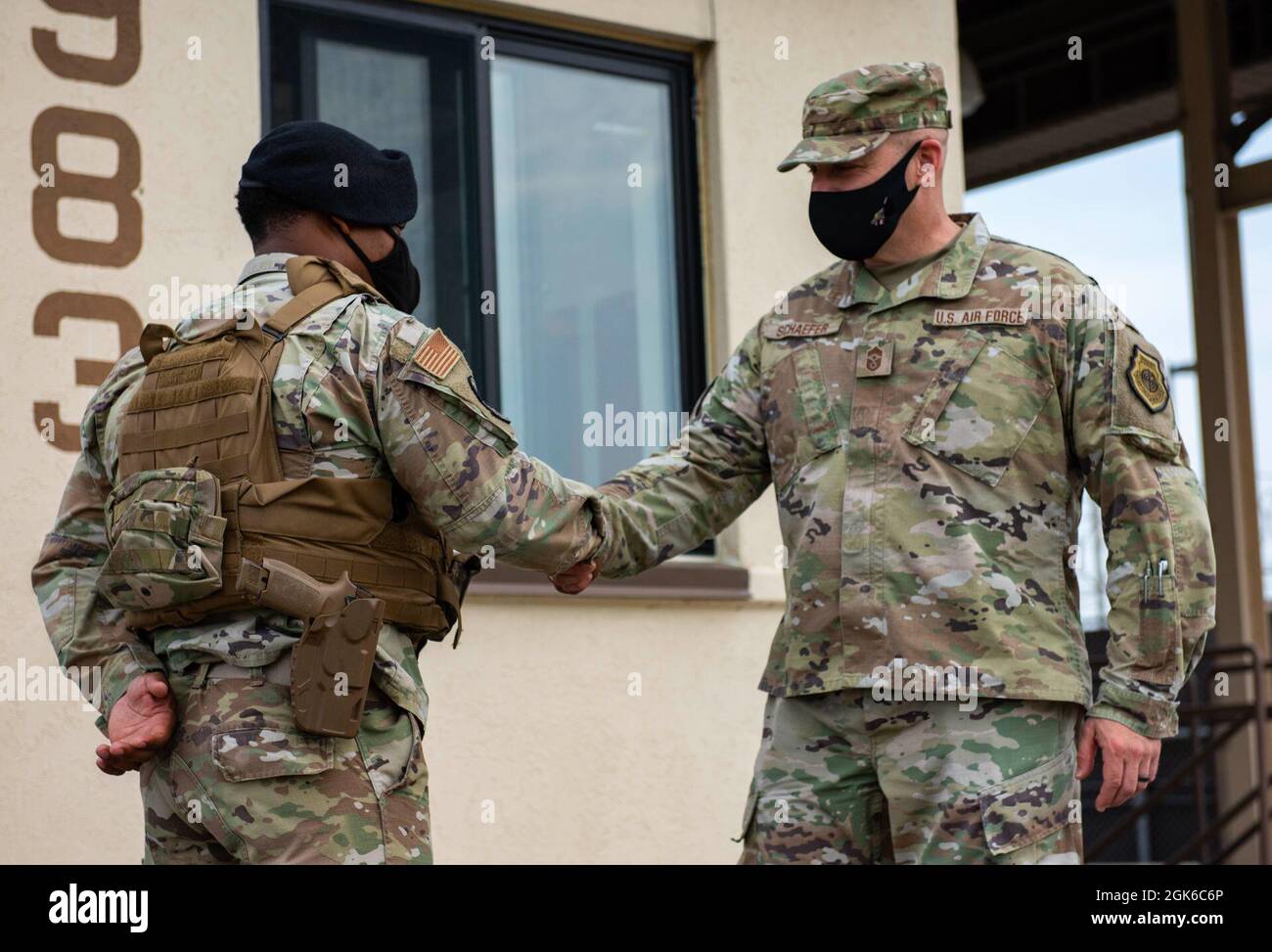 Chief Master Sgt. Thomas Schaefer, 8th Fighter Wing command chief ...